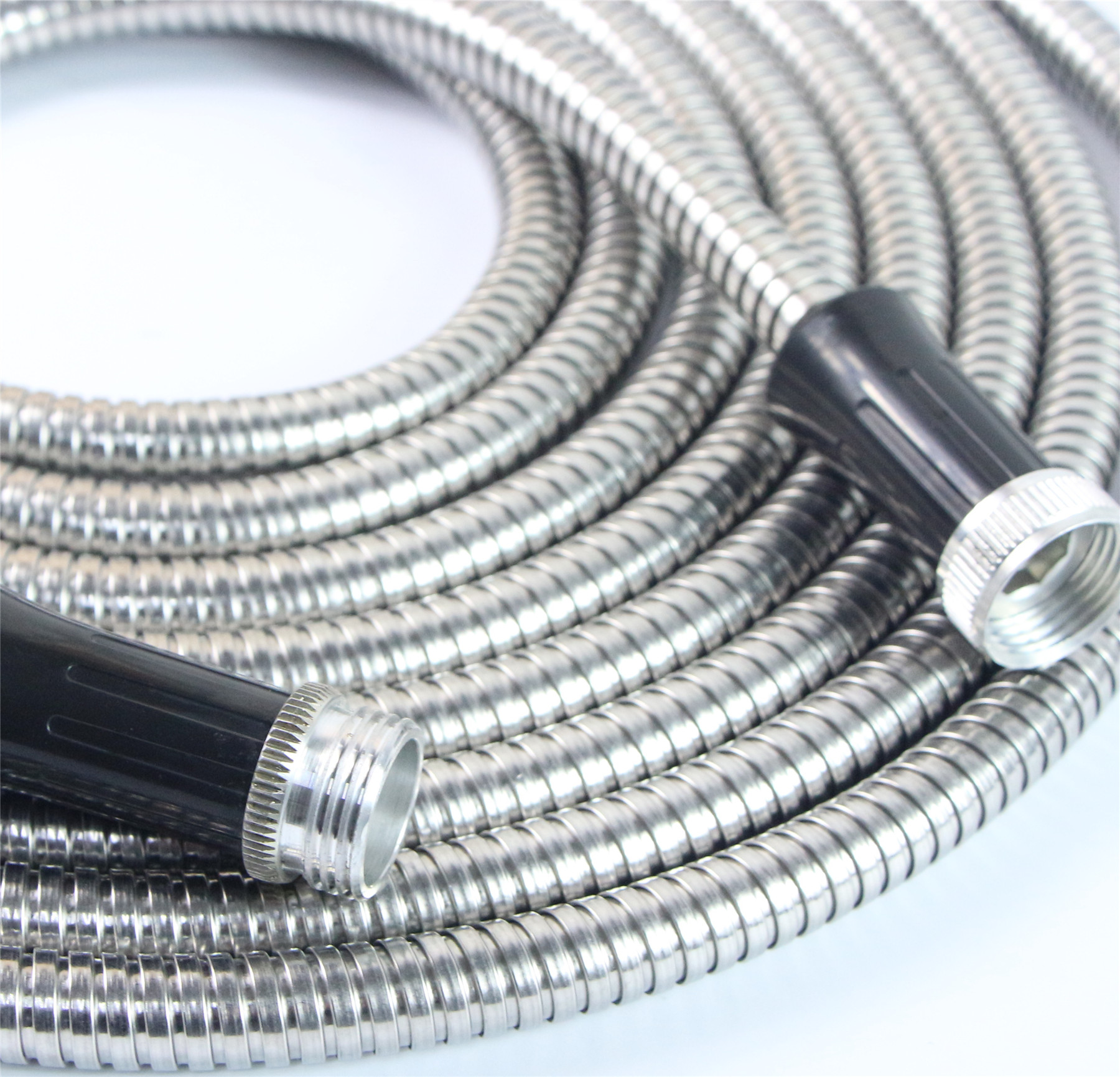 Abrasion anti-corrosion metal garden hose