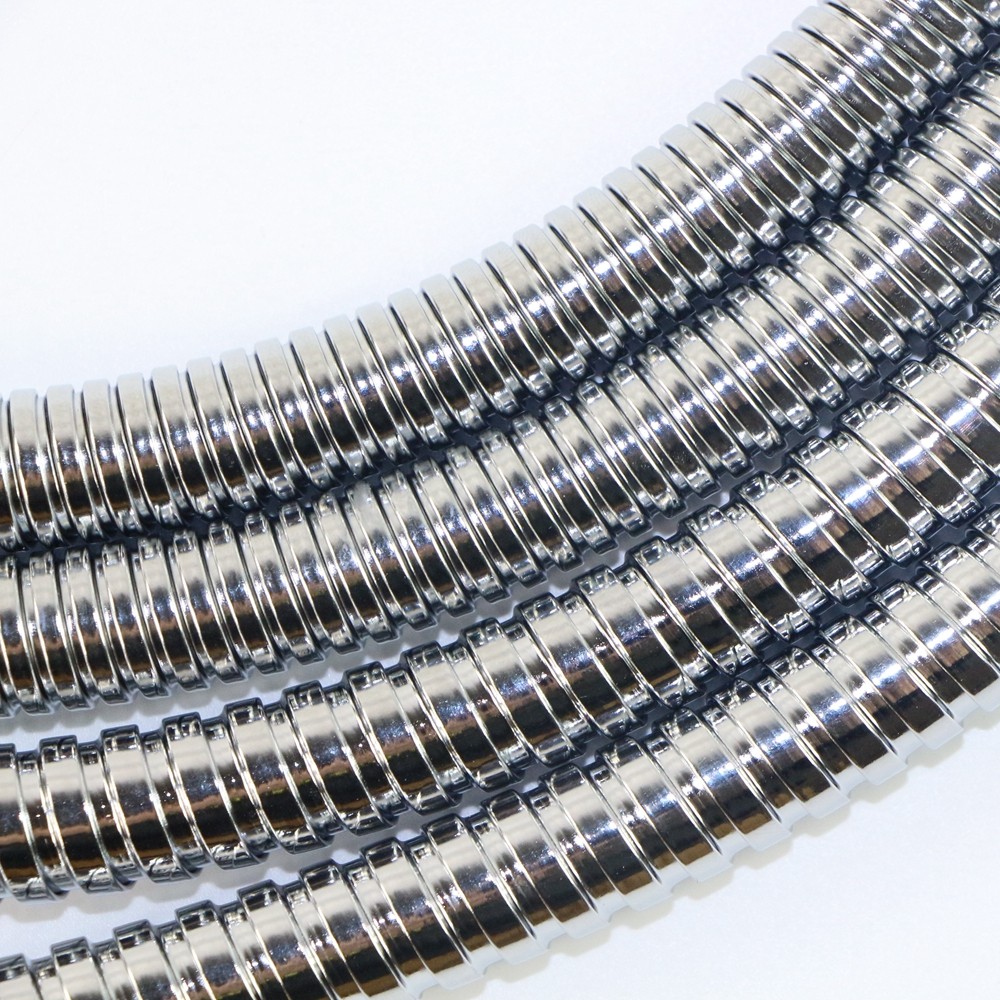 Abrasion anti-corrosion metal garden hose