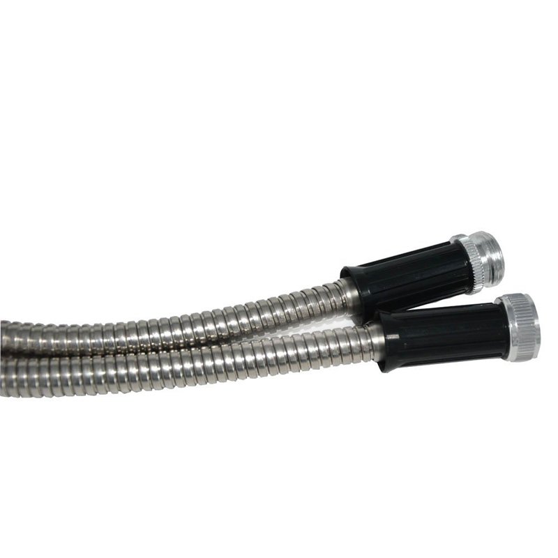 Strong extendable pipe metal garden hose